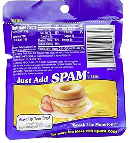Snapklik.com : Spam Single Classic - 2.5 Ounce