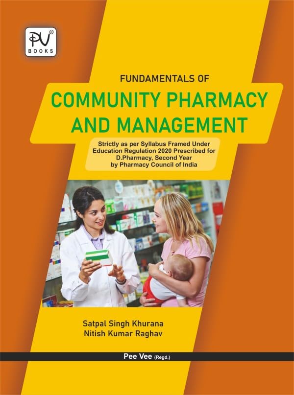 Buy FUNDAMENTALS OF COMMUNITY PHARMACY AND MANAGEMENT AS PER D PHARMACY ...