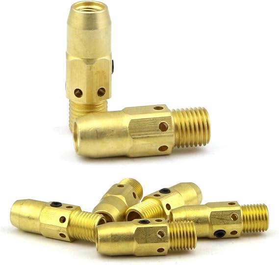 WeldingCity 5-pcs Gas Diffusers 54A for Lincoln Magnum 300-400A and ...