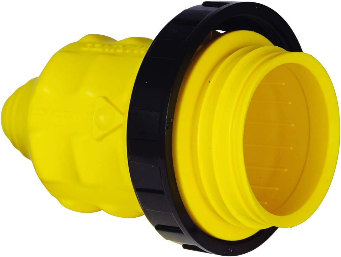 Marinco 103RN Weatherproof Cover with Threaded Sealing Ring for 20A/30A ...