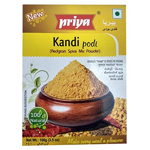 Priya Kandi Podi - 100g (Pack of 3) - Authentic, Aromatic, Flavourful ...