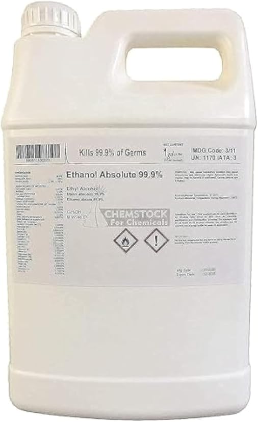 Alcohol Ethyl Ethanol 99 9 Pure 3 78 Litre 1 | Desertcart Bangladesh