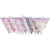Amazon.com: 10M/32Ft Triangle Bunting Banner, 36 Pcs Cotton Fabric ...