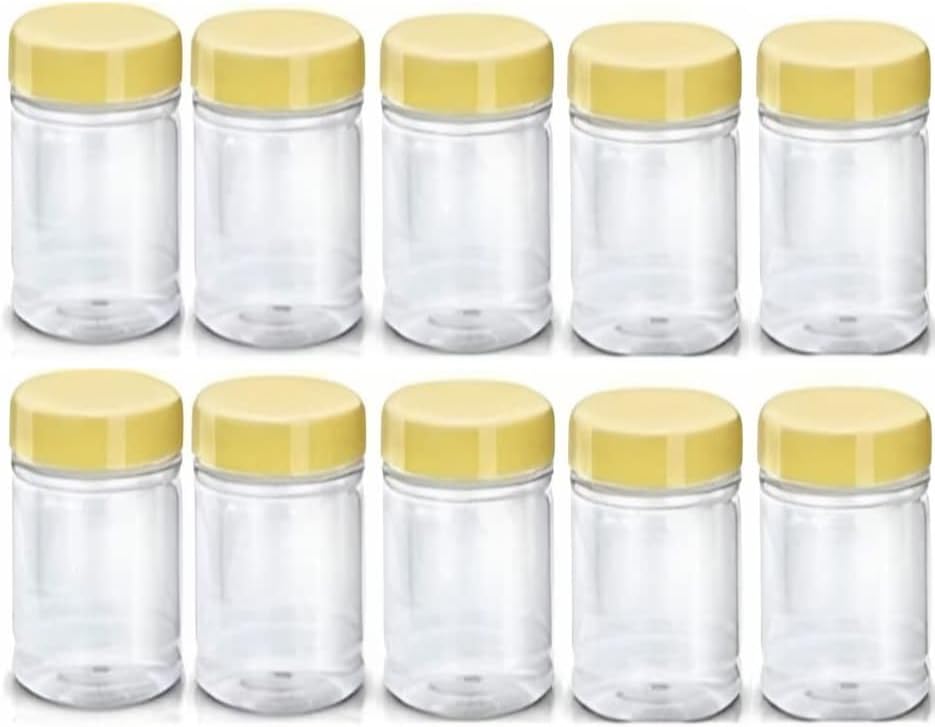 Seema Kitchenware Round Plastic Jar Storage Containers For Kitchen ...