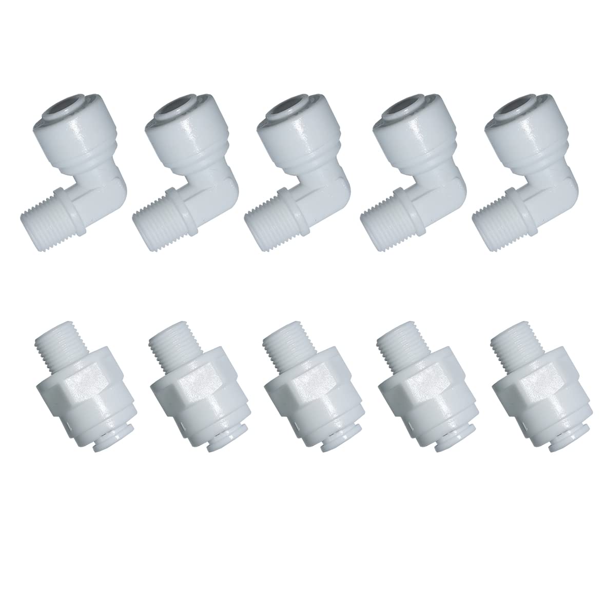 Buy MALIDA Quick Connector Male Adapter Elbow and Straight Combination ...