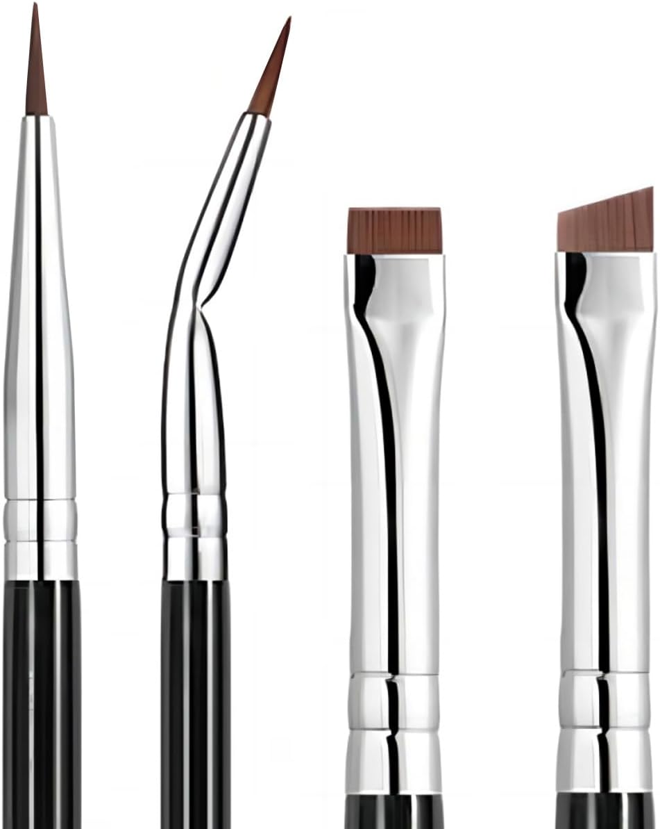 Amazon.com: Rytrre Fine Angled Eyeliner Brush, Ultra thin Precision Eye ...