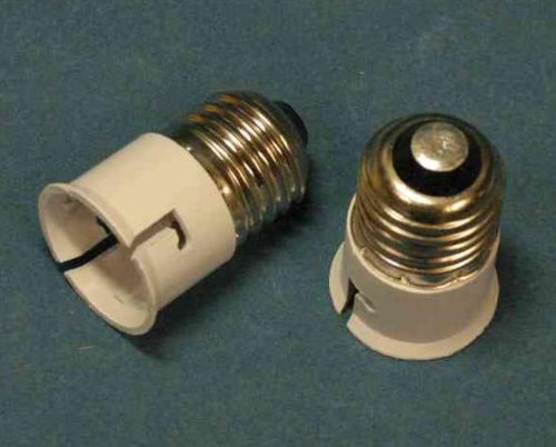 Amazon.co.jp: 口金変換 アダプタ E26 を B22 へ （＋35mm）【全数を日本で検品】 : ホーム＆キッチン