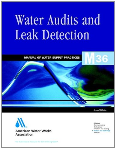 Water audits and leak detection (AWWA manual): American Water Works Association: 9780898674859 ...