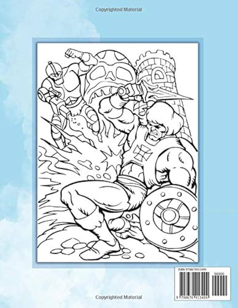 he man coloring pages to print