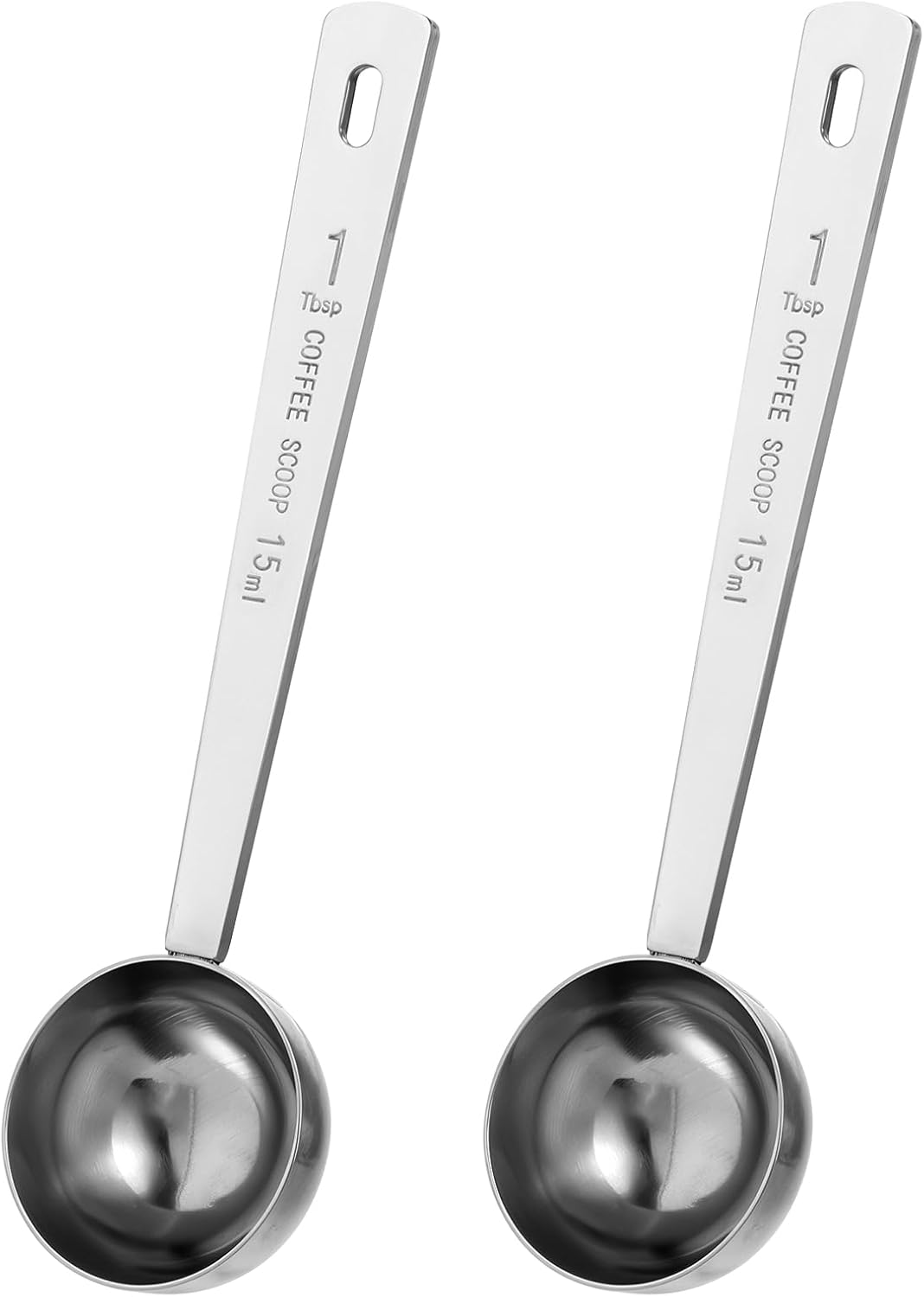 Amazon.com: 2 Pcs Long Handle Tablespoon Scoop Coffee Measuring Scoop 1 ...