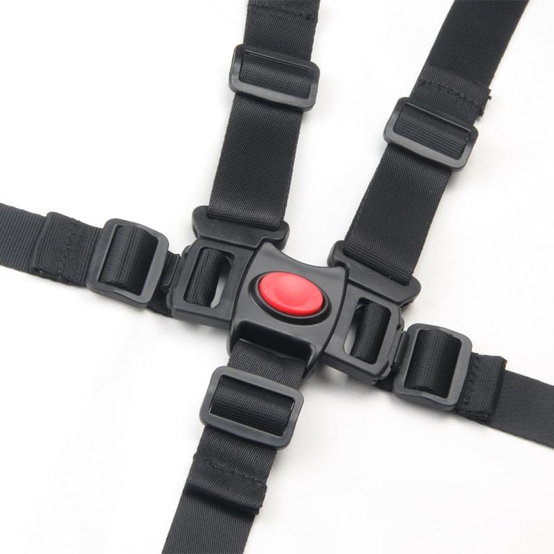Amazon.com : High Chair Straps, 5 Point Harness, Harness for High Chair ...