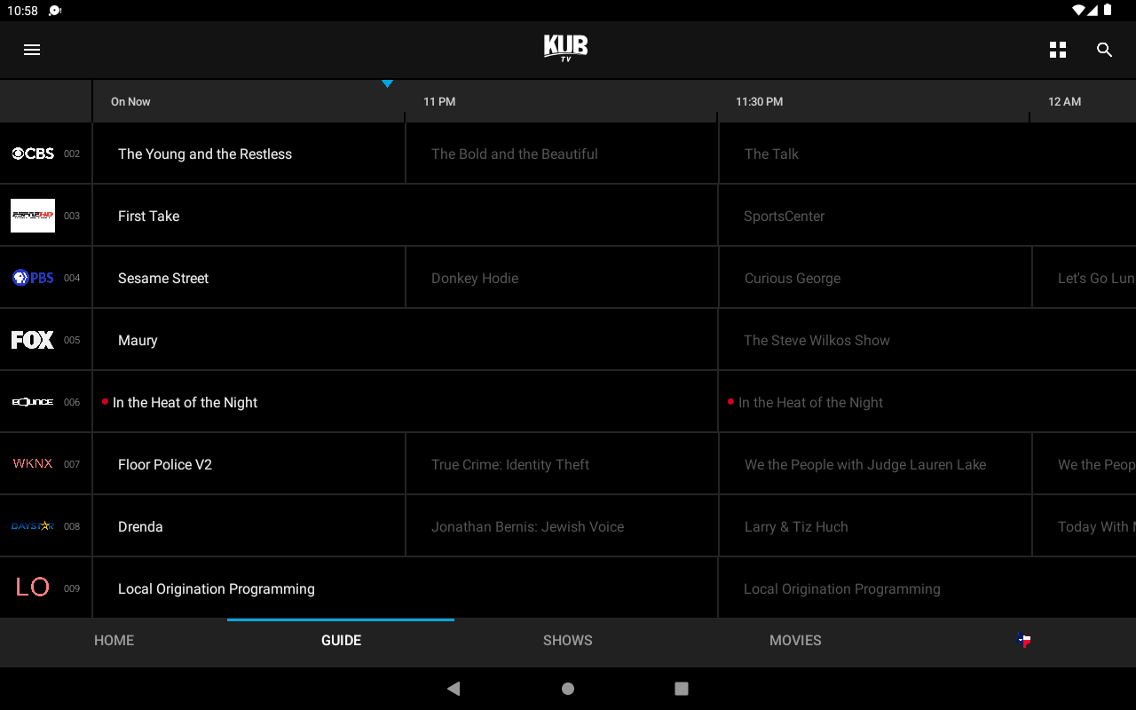 KUB TV - App on Amazon Appstore