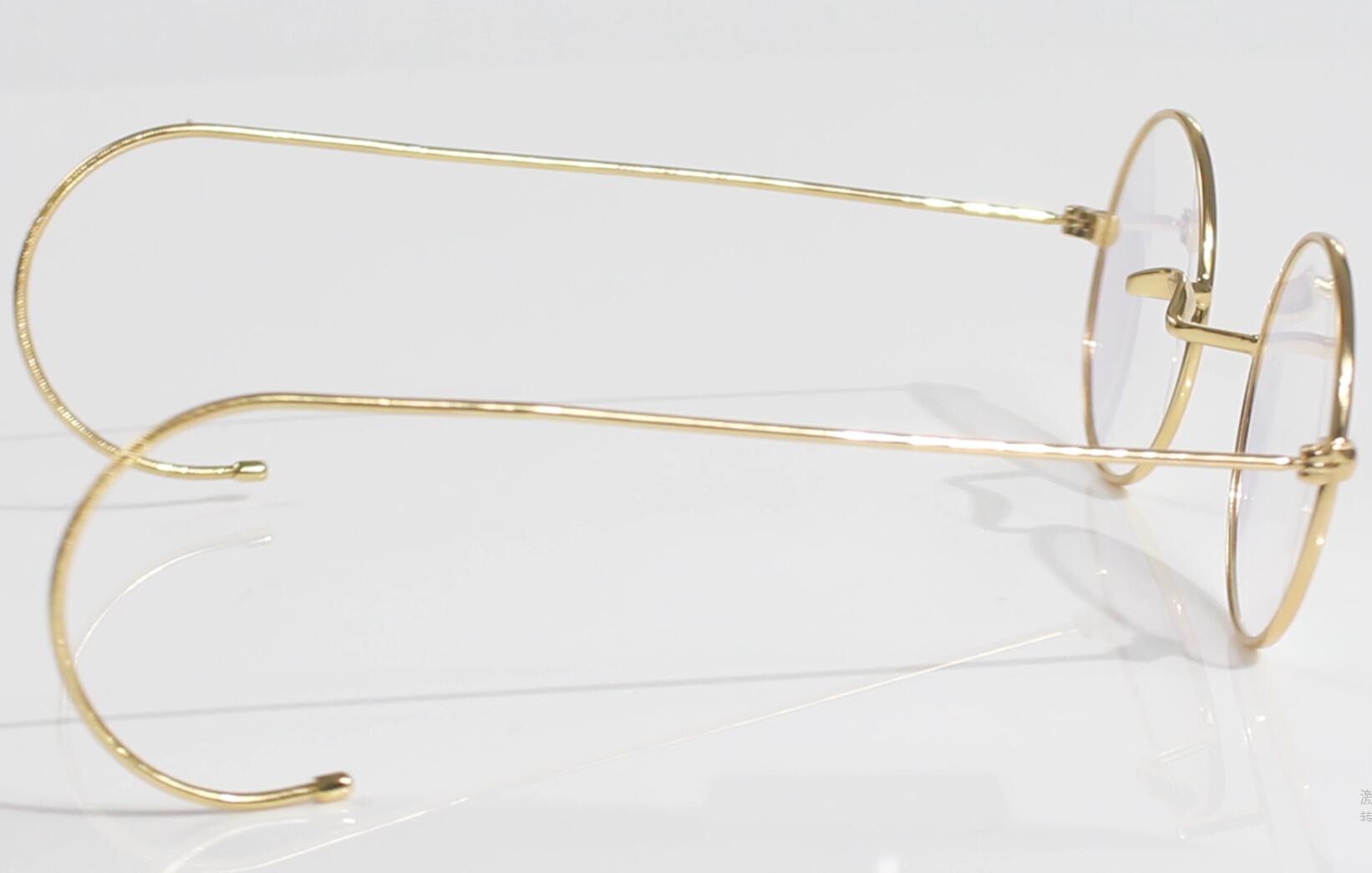 Watch Agstum Small Round Optical Rare Wire Rim Eyeglasses on Amazon Live