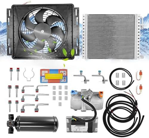 Amazon.com: 12V Automotive Air Conditioning Kit, Universal Automotive ...