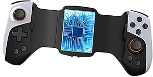 Amazon.com: AceSoft Wireless Mobile Game Controller with Ergonomic Joystick, Bluetooth 5.0, and ...