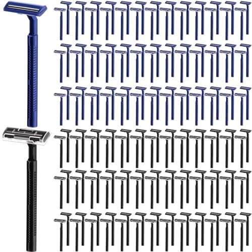 Amazon.com: Lasnten 400 Pcs Disposable Razors Bulk Individually Wrapped ...