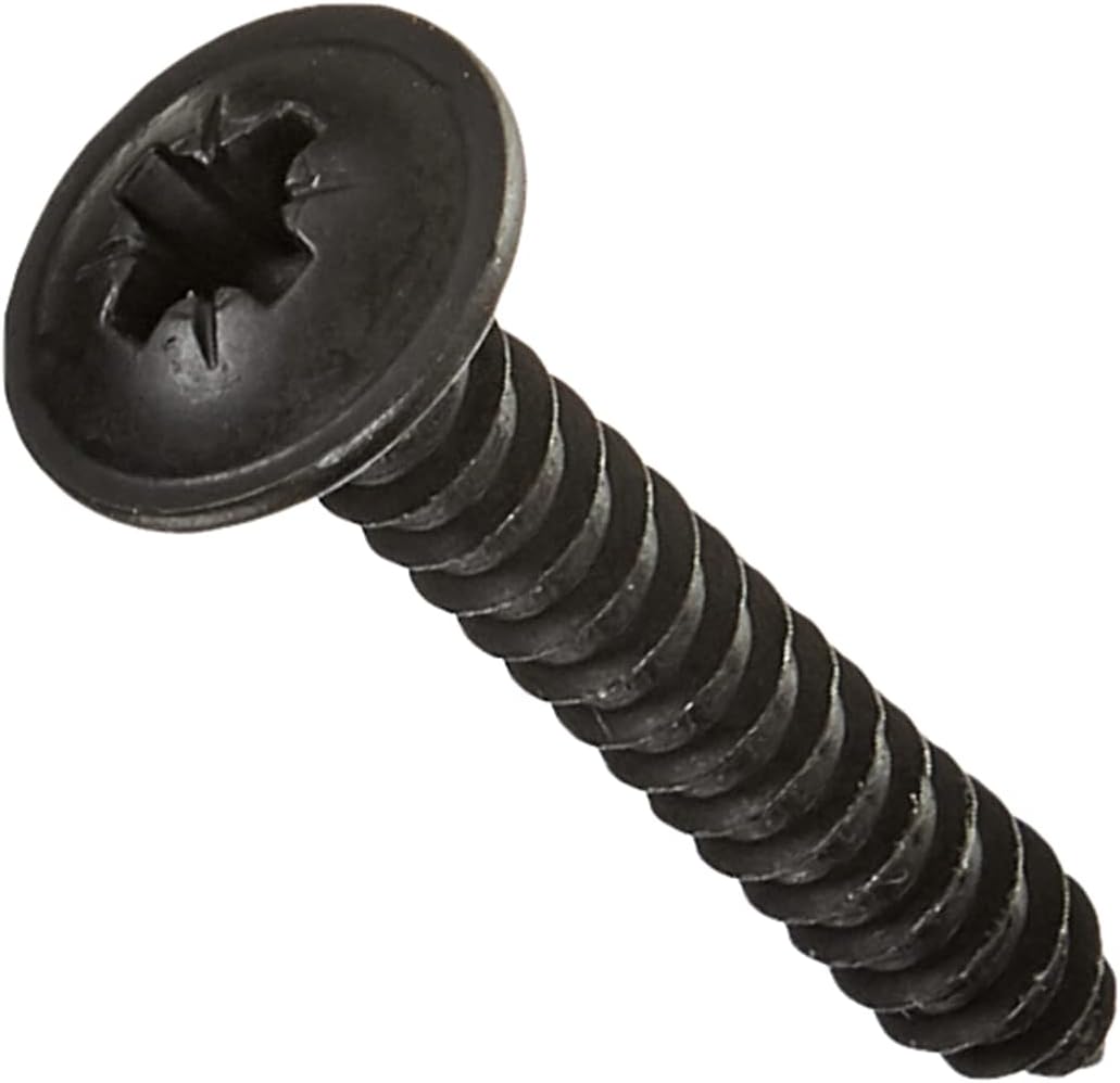 Sealey BST4225 Self Tapping Screw 4.2 x 25mm Flanged Head Black Pozi BS ...