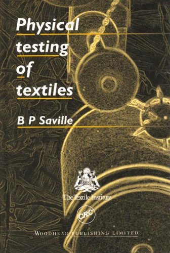 Physical Testing of Textiles: Saville, B. P.: 9780849305689: Amazon.com ...