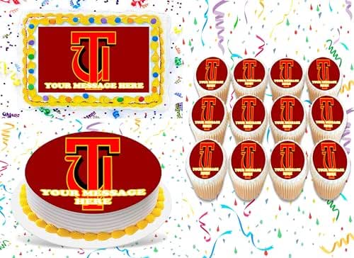 Amazon.com: Tuskegee University Cake Topper Edible Image Personalized ...