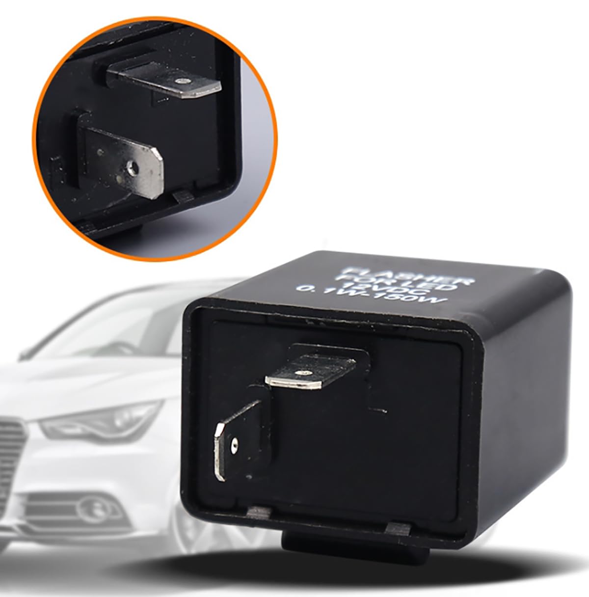 Snapklik.com : WELCAPAC LED Flasher Relay, 2 Pin Hazard Warn Flash ...