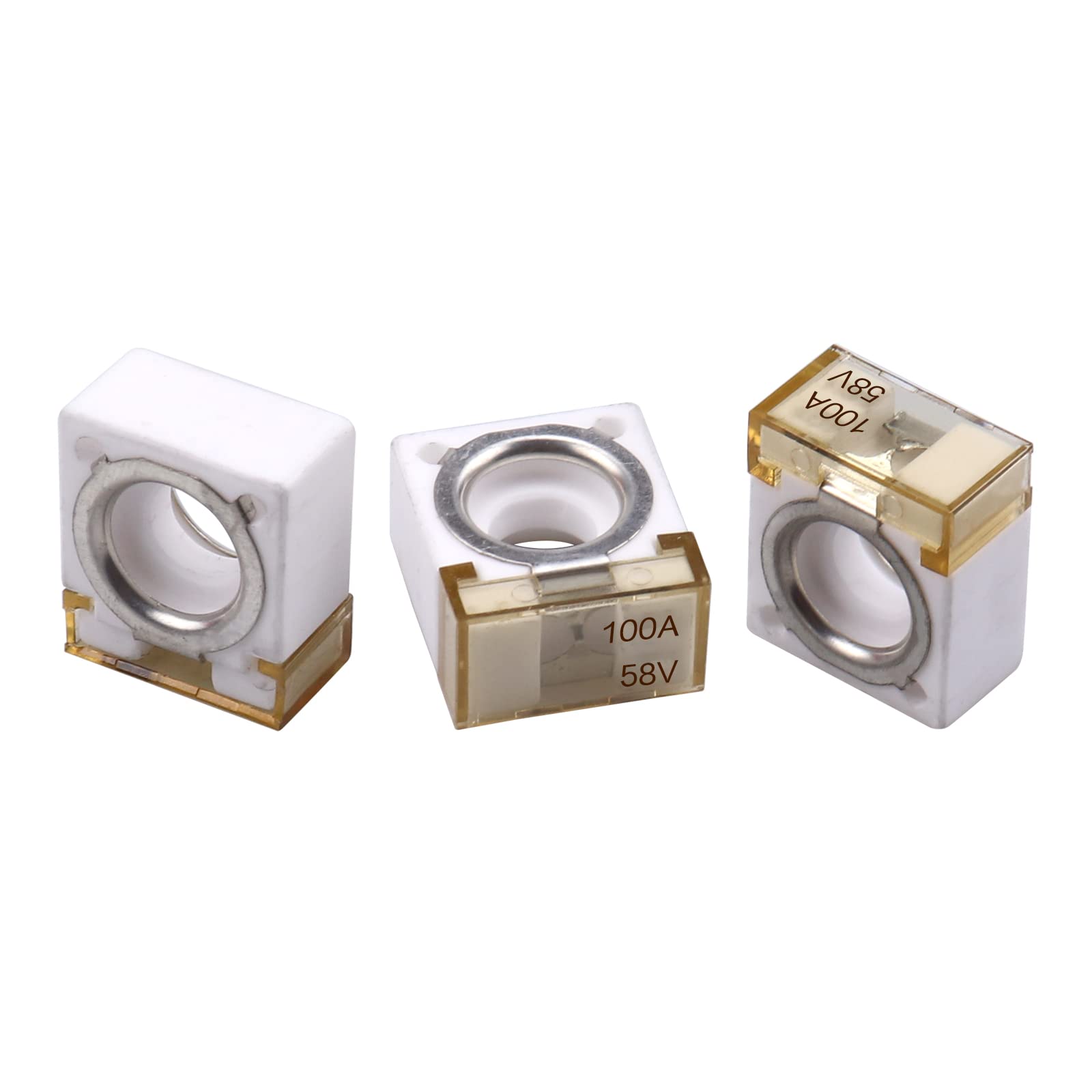 Snapklik.com : VOZINMOST 58V HABF Rated Battery Fuse 100A Terminal HABF ...