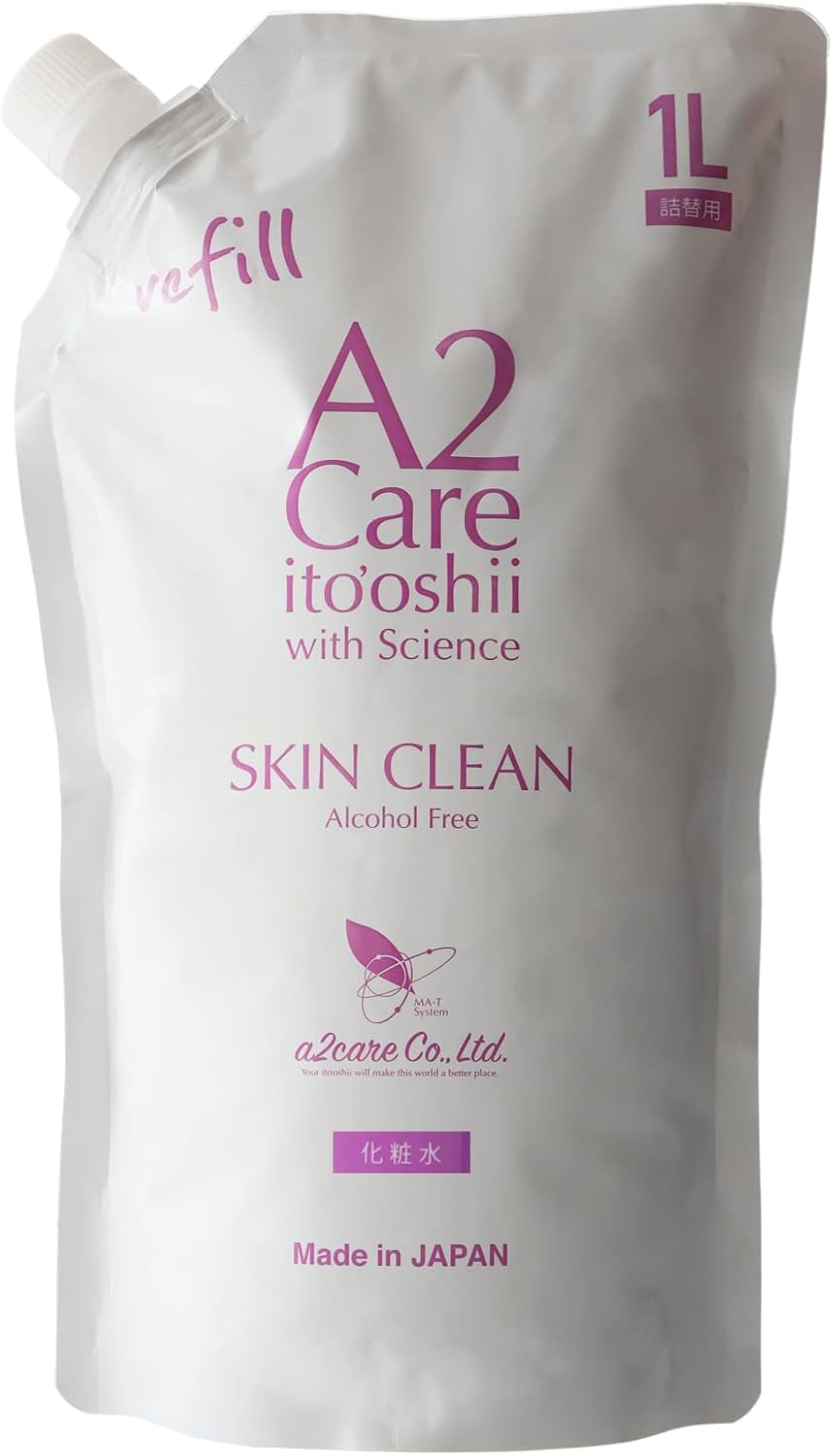 Amazon.co.jp: A2Careスキンクリーン肌用詰替え1L(MA-T配合)日本MA-T工業会認証 日本製 アルコールフリー 全身 : ドラッグストア