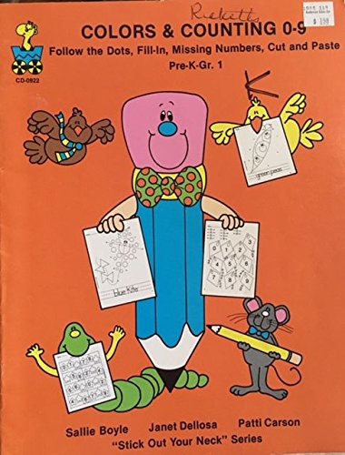 Colors and Counting Zero Through Nine: Patti Carson: 9780887241581 ...