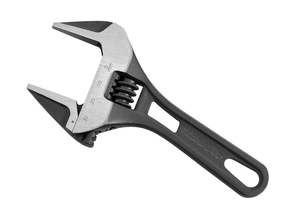 Nerrad Tools NTSWS2 Super Wide Stubby Wrench Jaw, Black, 32 mm : Amazon ...
