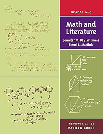 Amazon.com: Math and Literature, Grades 6-8: 9780941355636: Jennifer M ...