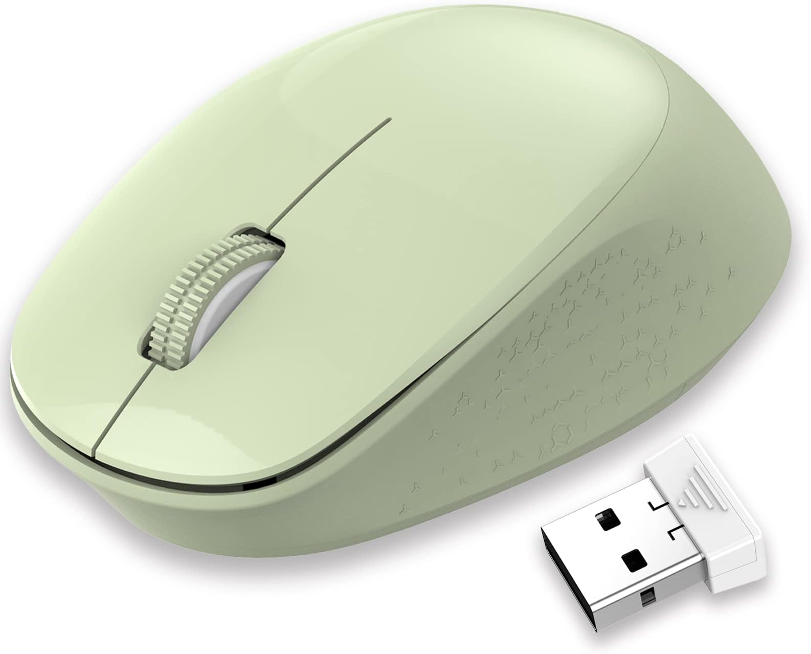 LeadsaiL Wireless Mouse for Laptop Silent Cordless USB Mouse Wireless ...