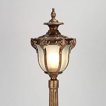 Outdoor Lamp Post Light, Outdoor garden lights Rustic Bronze Road ...