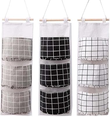 Amazon.com: AARAINBOW 1 Pack Mini Cotton Linen Fabric Closet Detachable ...