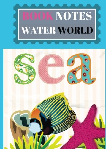 BOOK NOTES WATER WORLD:Book Note animal sea cover 120 page , size 5 x 7 ...