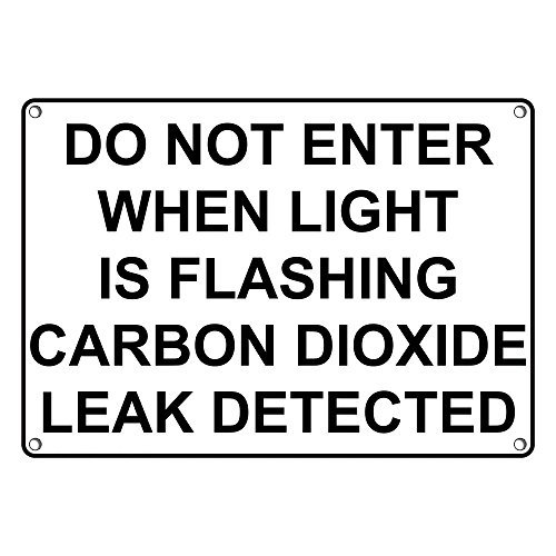 Amazon.com: Weatherproof Plastic Do Not Enter When Light is Flashing ...