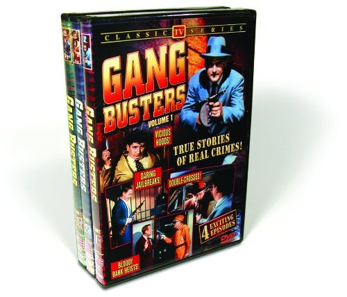 Amazon.com: Gang Busters - Volumes 1-3 (3-DVD) (DVD) (1952) (All ...
