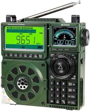 Retekess TR113 Full Band Advanced Radio, Digital Portable, AIR WB CB ...