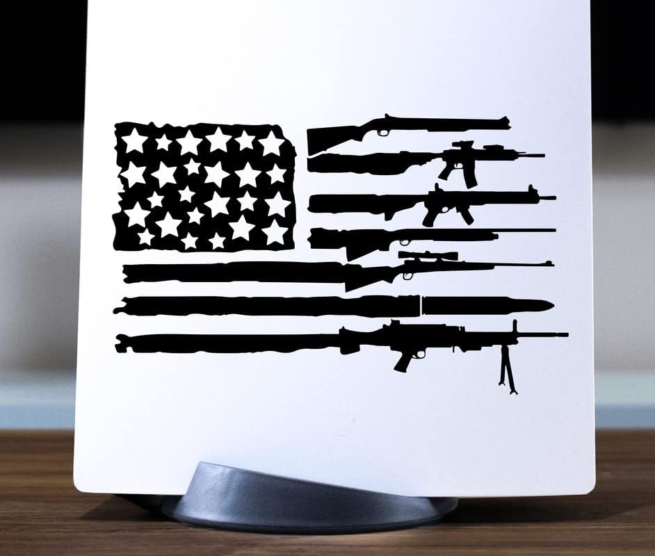 Amazon.com - Sticky Bomb American Gun Flag Rifle Shotgun Gaming USA ...