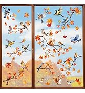 Amazon.com: decalmile Thanksgiving Autumn Pumpkin Truck Double Sided ...