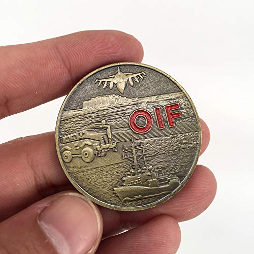 OIF Veterans Military Coin Iraqi Freedom Challenge Coin – D&J ...