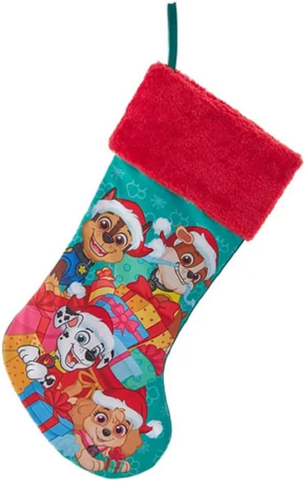 Amazon.com: Paw Patrol Kurt Adler 19-Inch Christmas Stocking ...