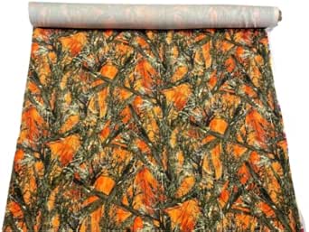 Amazon.com: USA Fabric Store True Timber Hunting Camo MC2 Blaze Orange ...