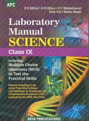 Laboratory Manual Science Class 9 (Arya Publications) : Amazon.in: Books