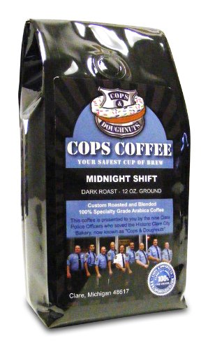 Amazon.com : Cops Coffee Dark Roast, 12-Ounce : Grocery & Gourmet Food