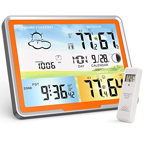 Top 10 Indoor Outdoor Weather Stations of 2022 - Katynel