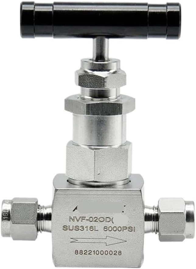 Amazon.com: High pressure 6000PSI stainless steel needle valve with 2 ...