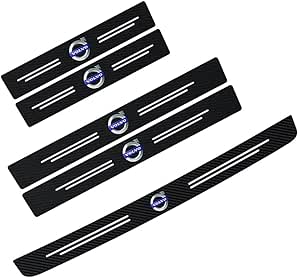 VELOMY 5PCS Car Sill Protector,For Volvo XC40 2019-2023. Front Rear ...