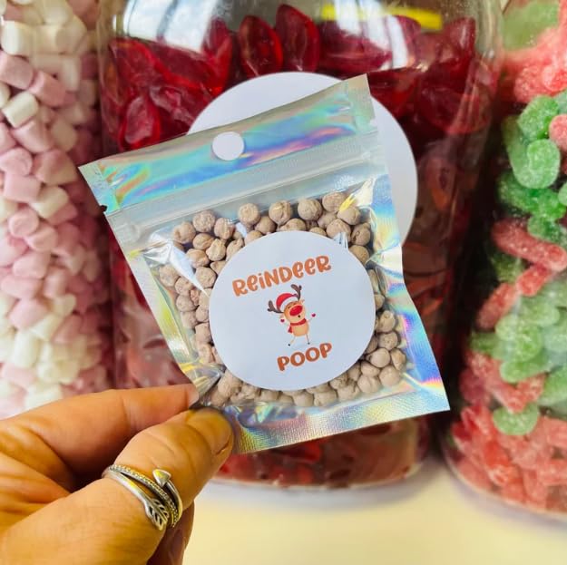 Reindeer Poop sweets stocking filler elf prop Christmas treat : Amazon ...