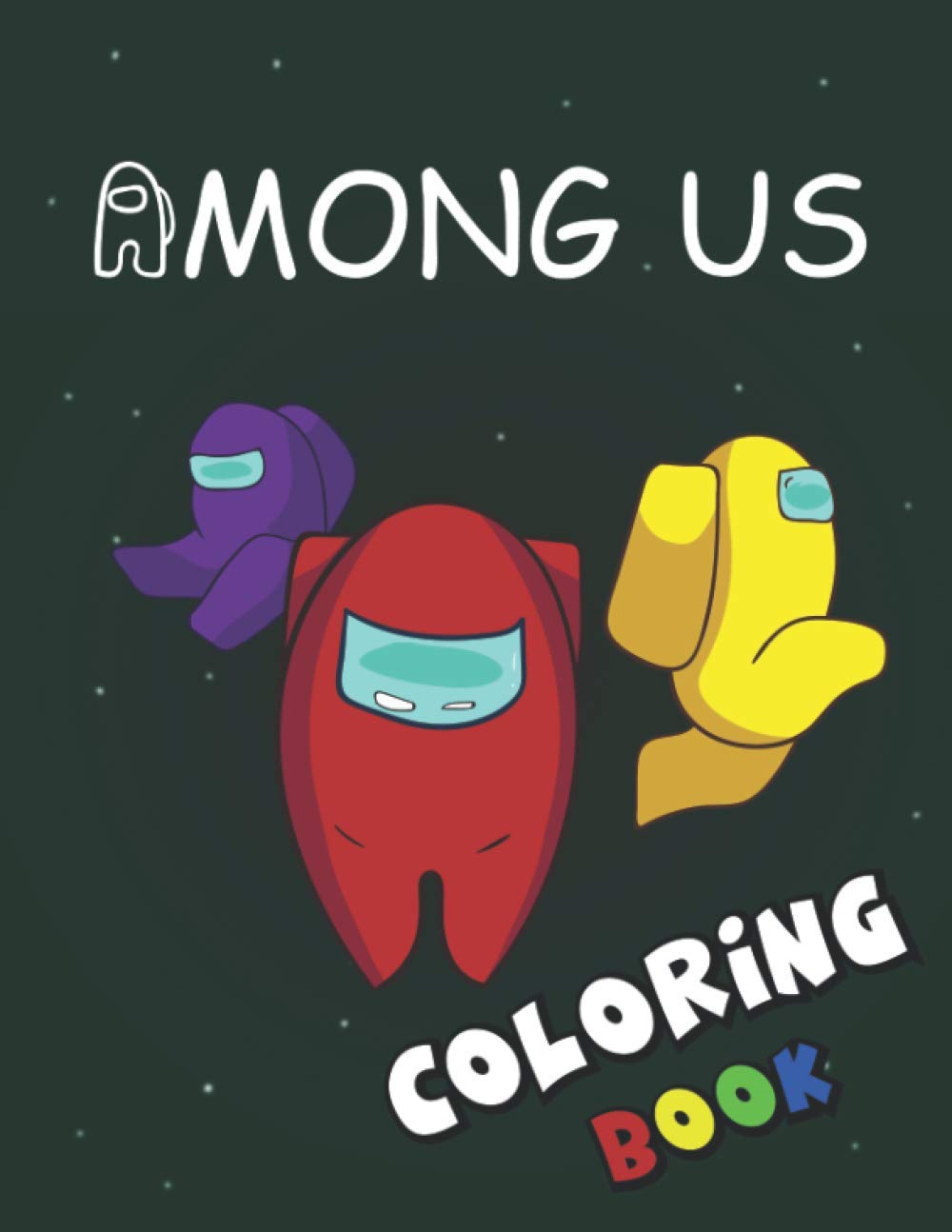 Among Us Coloring Book For Kids And Adults Coloring Pages | Desertcart ...