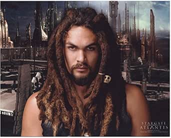 Stargate Atlantis Jason Momoa as Ronon Dex with City Behind 8 x 10 Inch ...