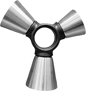 Copa medidora de vino, Jigger de medición, Jigger Triple, uso Simple ...